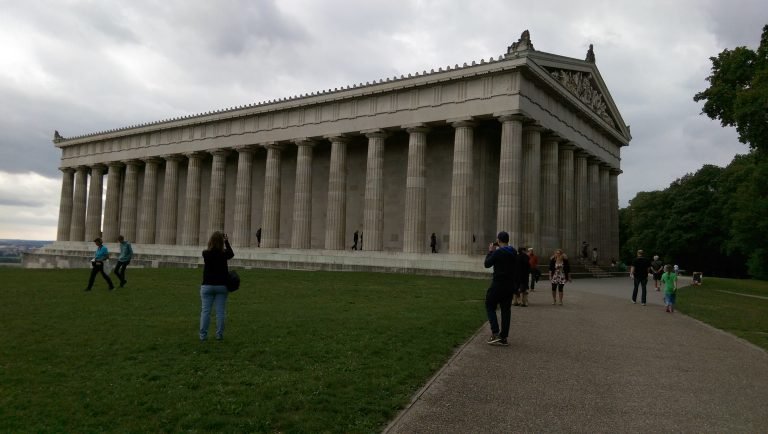 Templo de Walhalla, em Regensburg na Baviera – Alemanha - Receita de Viagem
