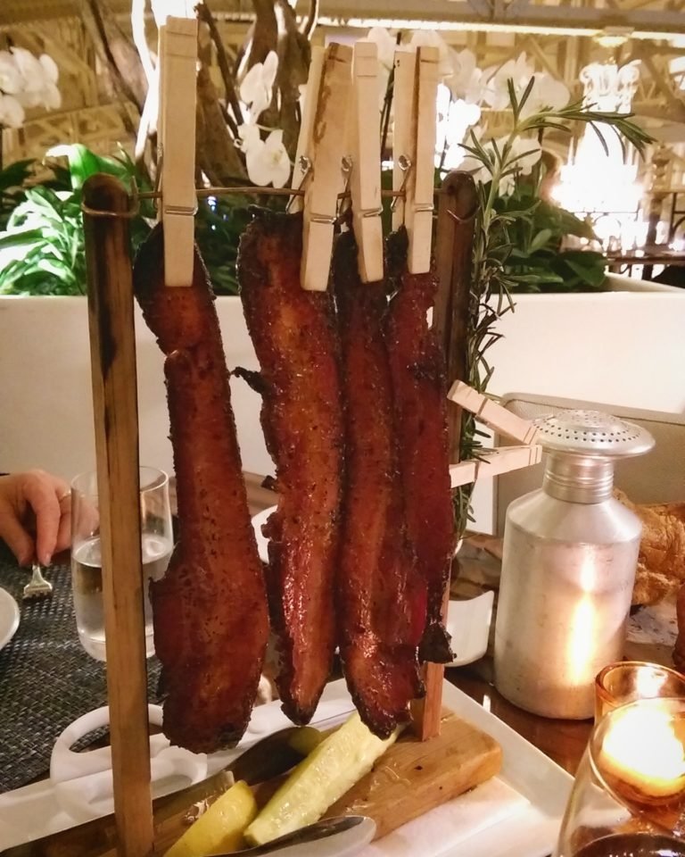 Varal de Bacon no BLT Prime, em Washington DC | Receita de Viagem
